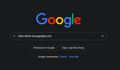 Cara Dark Mode Di Semua Website (Google, Wikipedia, dll) Untuk Laptop / PC - Bacagadget.com